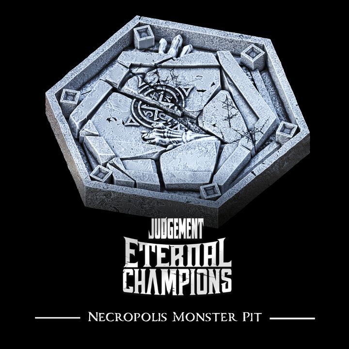 3D Printable Judgement: Eternal Champions Terrain Pack Vol. 2 by Creature Caster